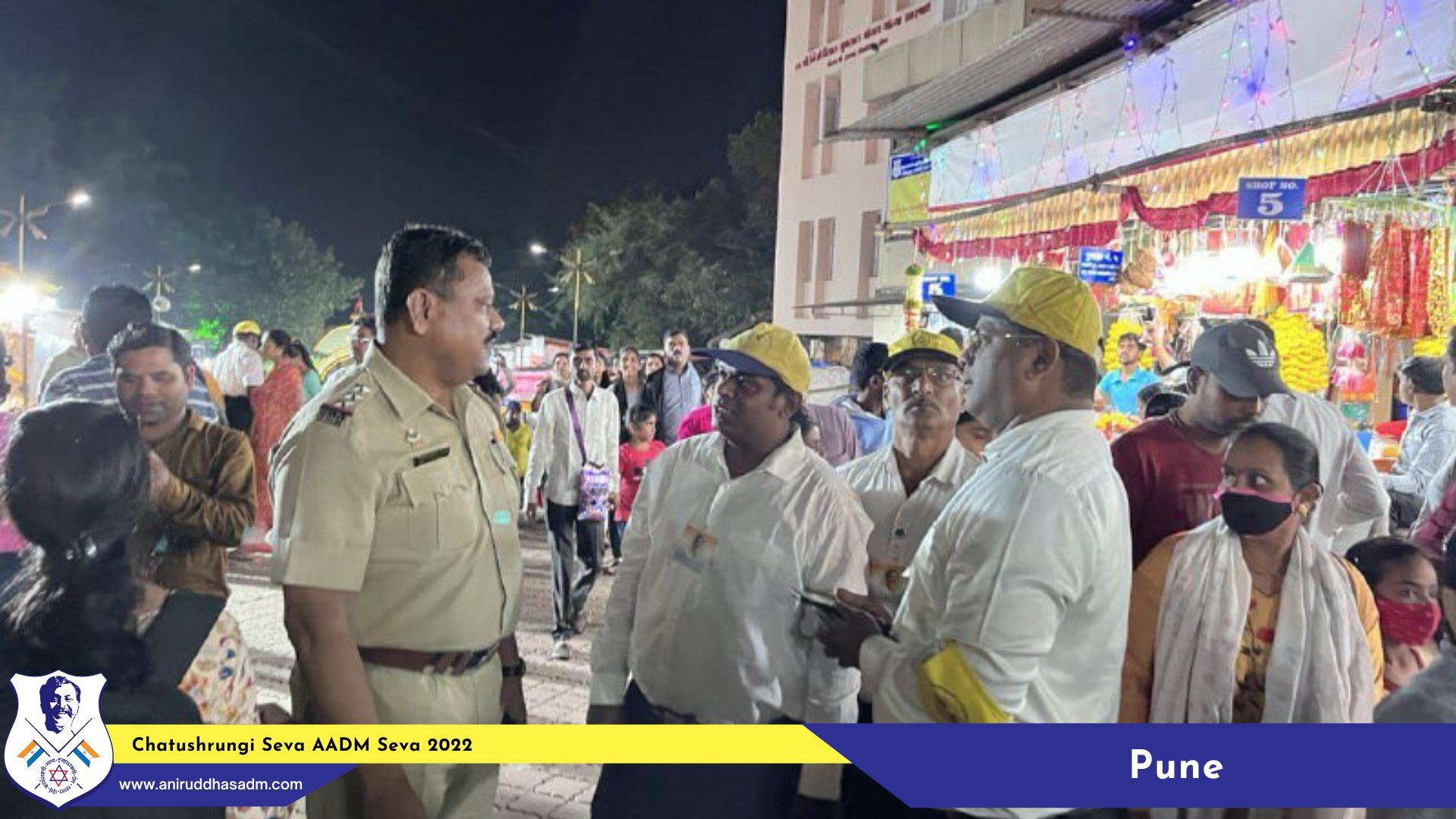 Aniruddha’s Academy of Disaster Management » Crowd Management seva at ...
