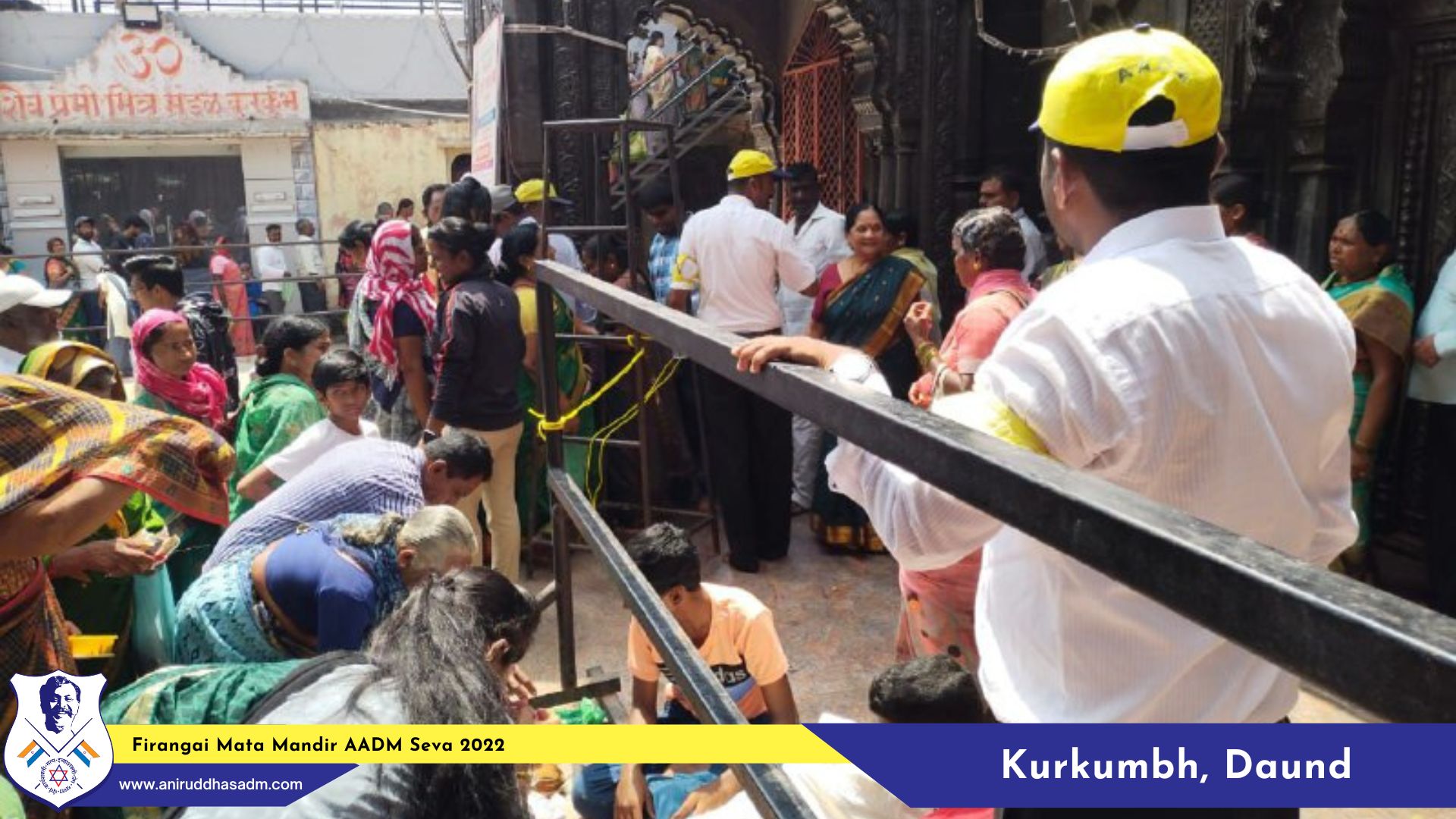 Aniruddha’s Academy of Disaster Management » Crowd Management seva at ...