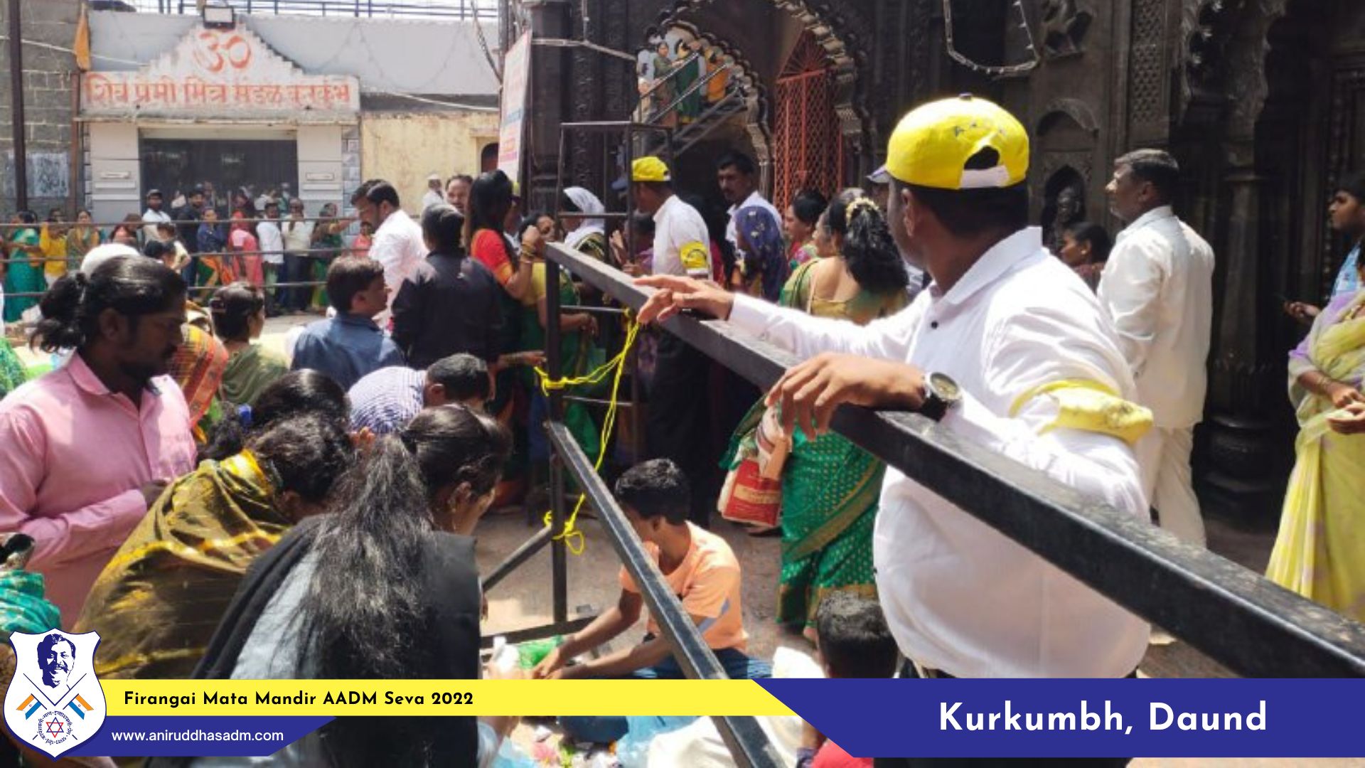 Aniruddha’s Academy of Disaster Management » Crowd Management seva at ...