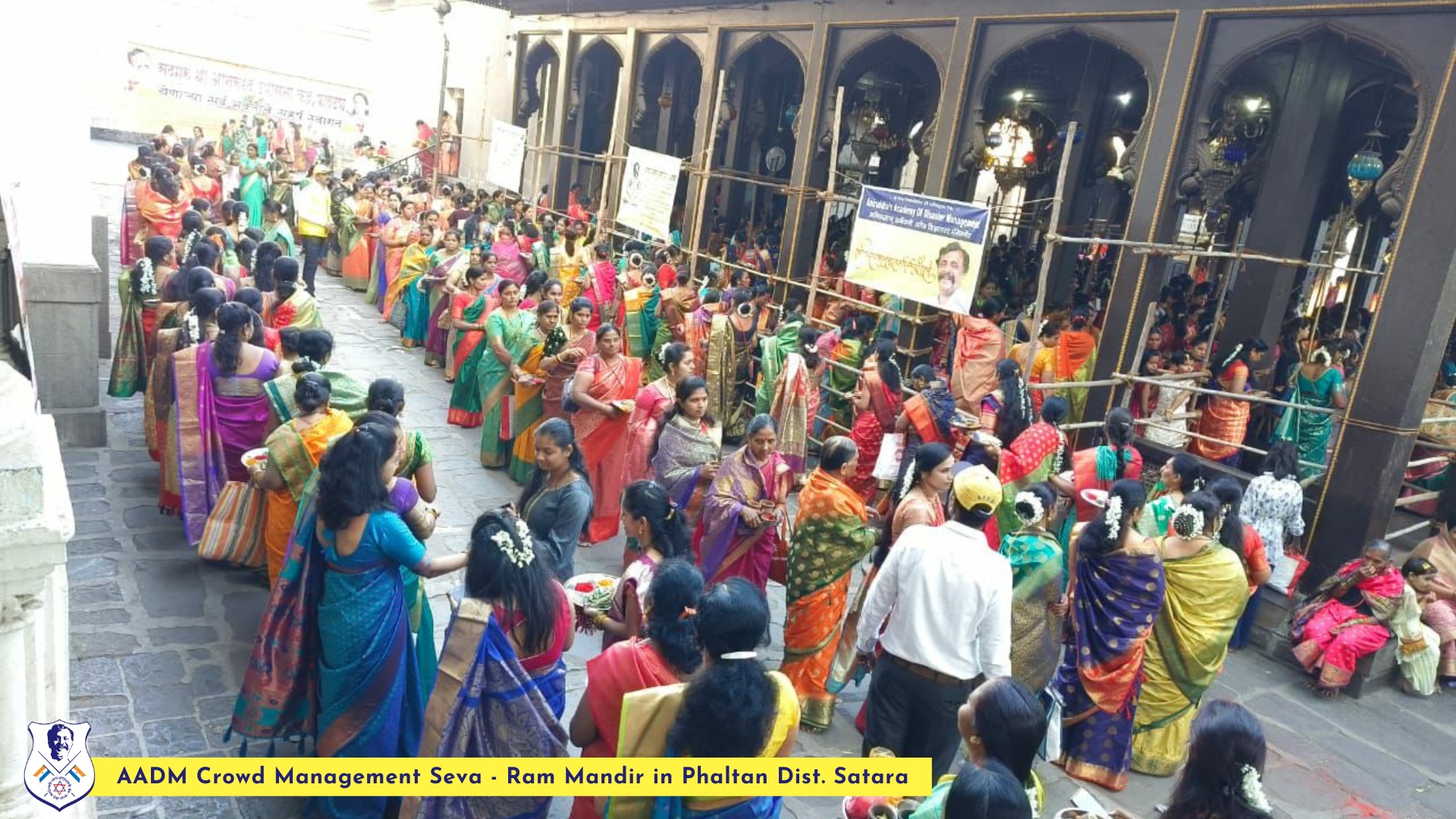 Aniruddha’s Academy of Disaster Management » AADM Crowd Management Seva ...