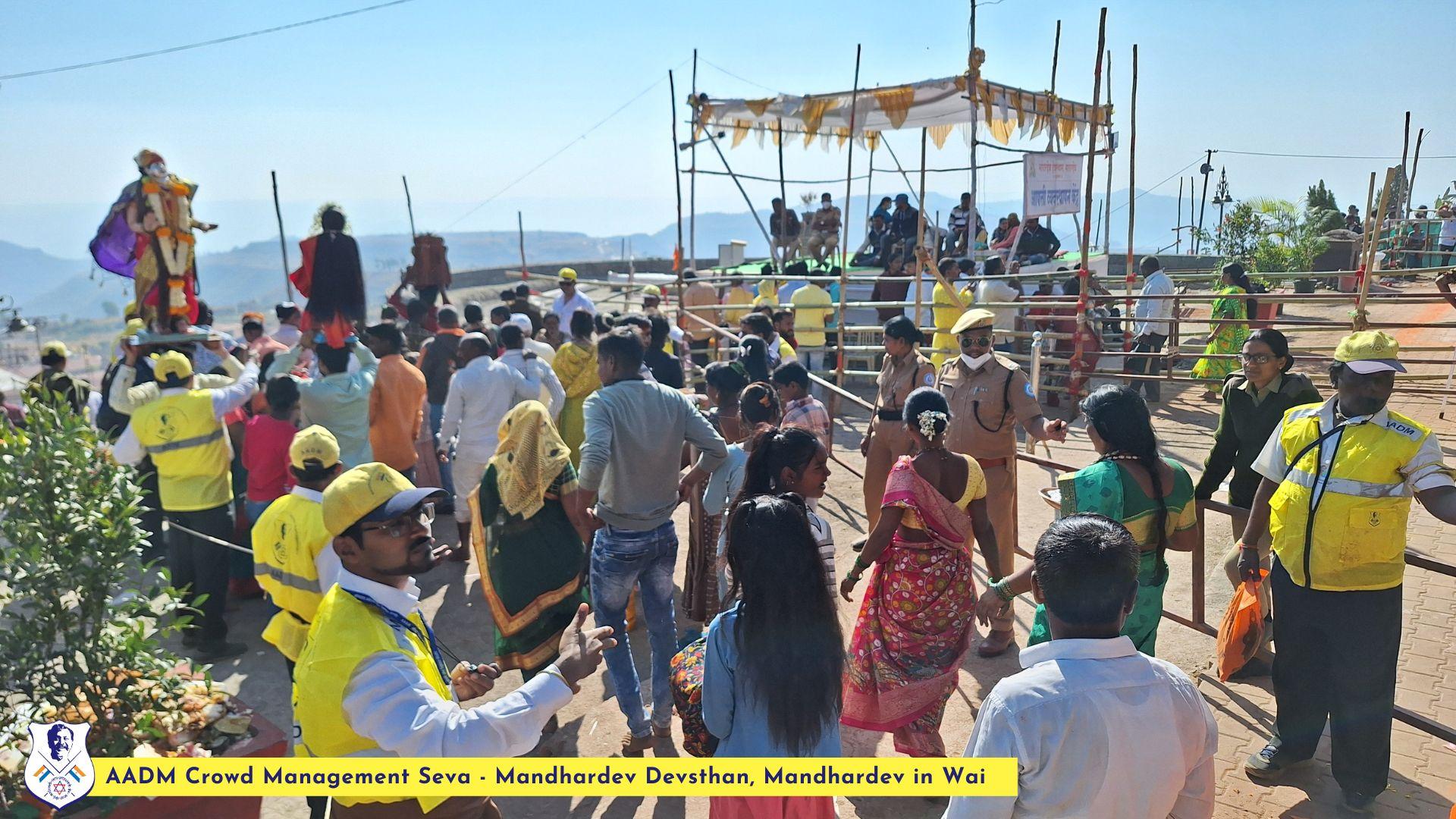 Aniruddha’s Academy of Disaster Management » AADM Crowd Management Seva ...